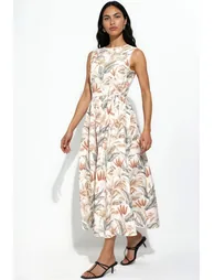 Cotton Dress with Lace Detail HiCCUP : Dresses : VogaCloset Jordan