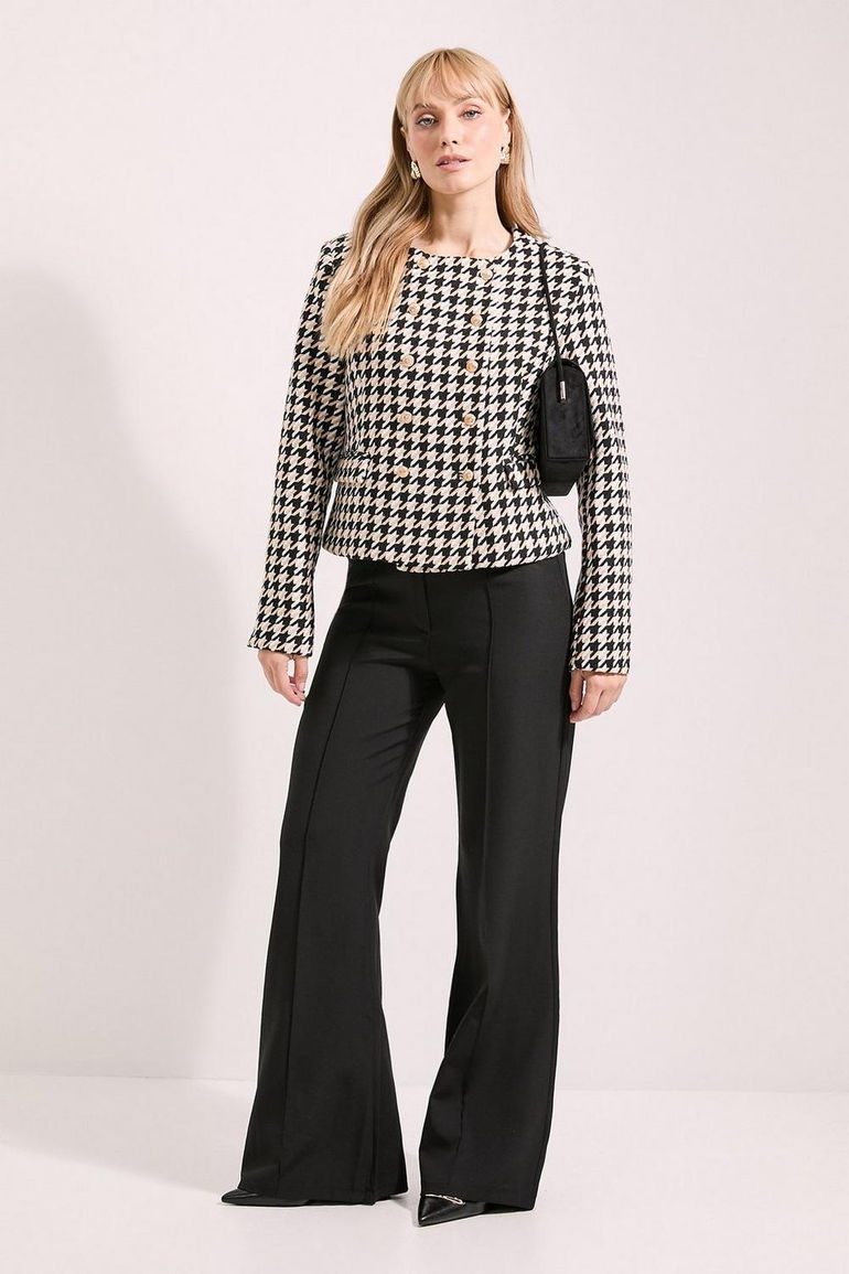 Dogtooth Boxy Fit Utility Jacket Principles by Debenhams Multicolour ...