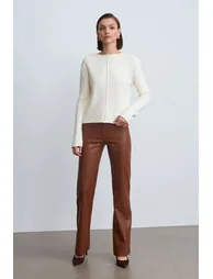 Dilvin Women's Boat Neck Ribbed Knit Sweater Dilvin Beige : Sweaters ...